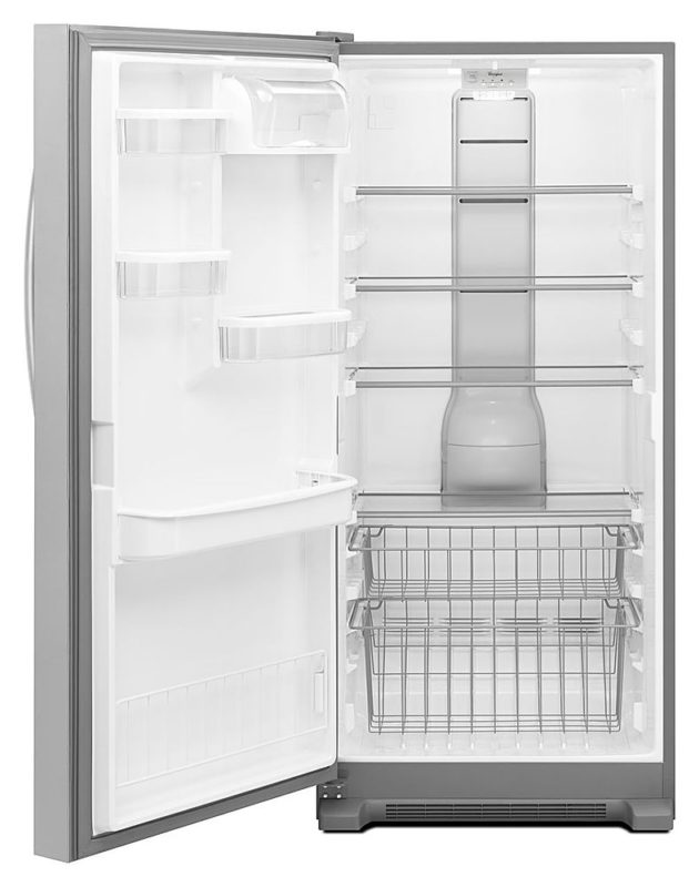 Whirlpool – SideKicks 17.7 Cu. Ft. Frost-Free Upright Refrigerator ...