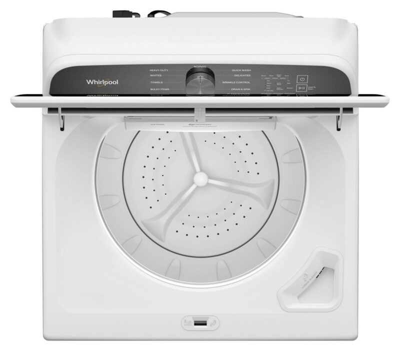 Whirlpool 5.3 Cu. Ft. Whirlpool® Top Load Washer with Impeller – White ...